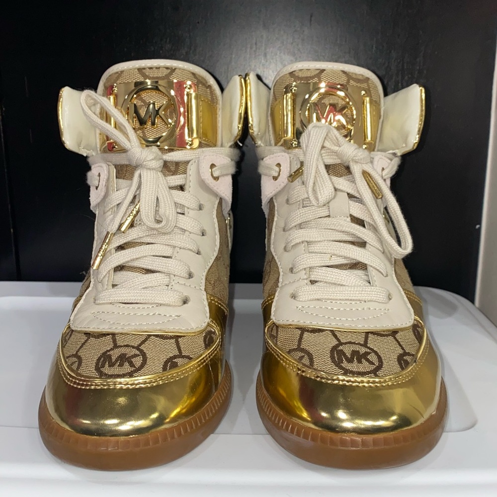 Michael Lord High Top Sneaker Wedge - Gem